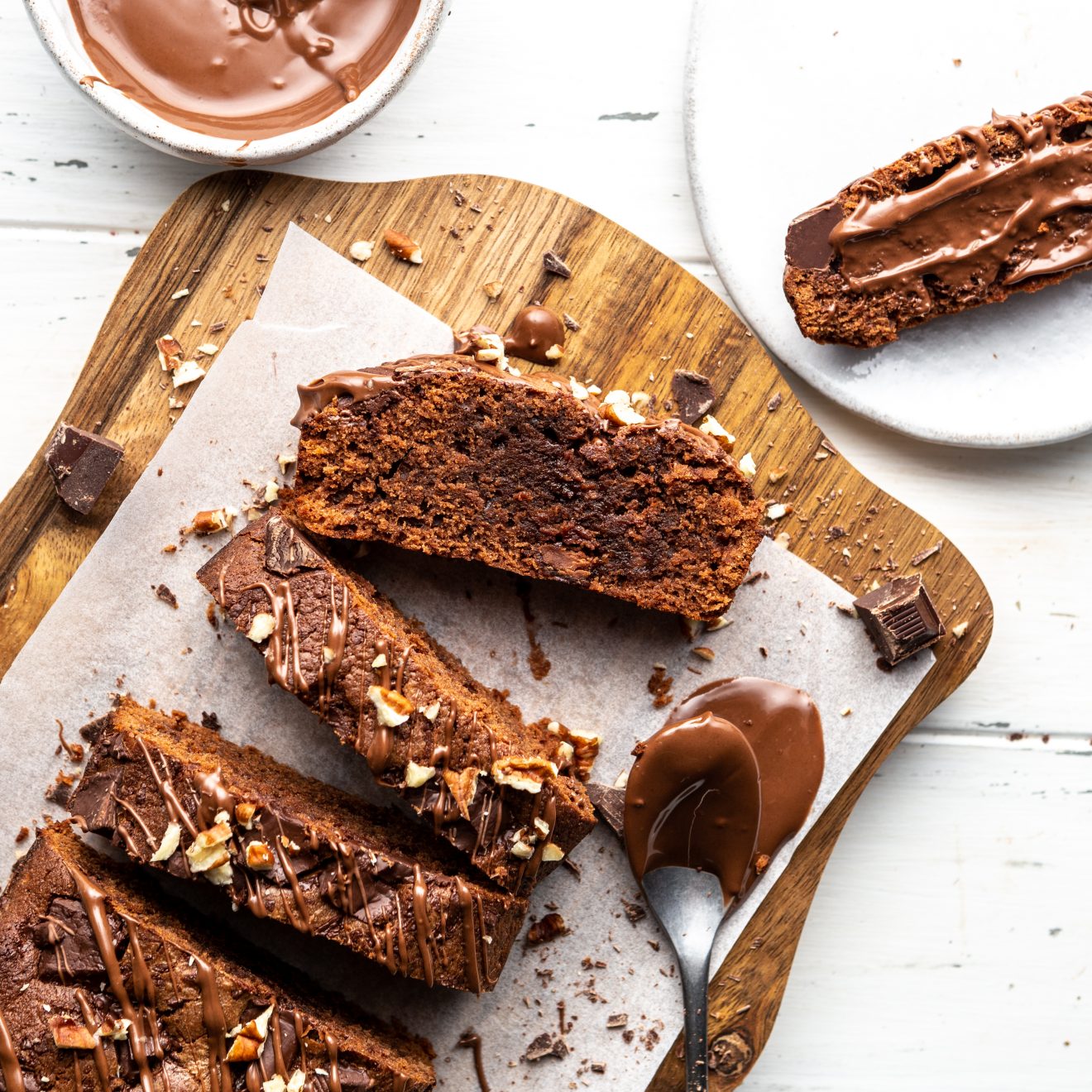 3 ingredient Nutella brownies – Sarah's Healthy Kitchen