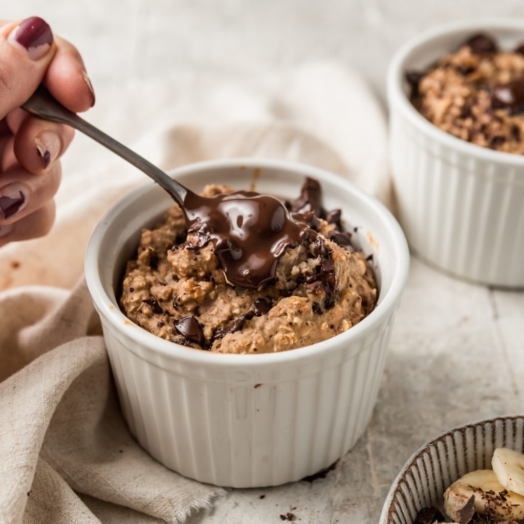 Chocolate Chunk Baked Oats – Sarah's Healthy Kitchen