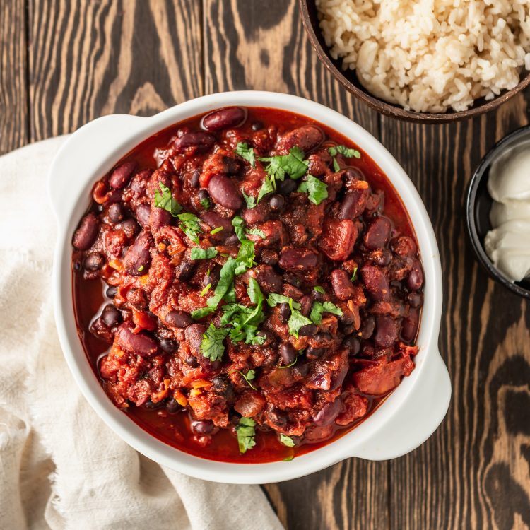Chipotle mixed bean chilli – Sarah's Healthy Kitchen