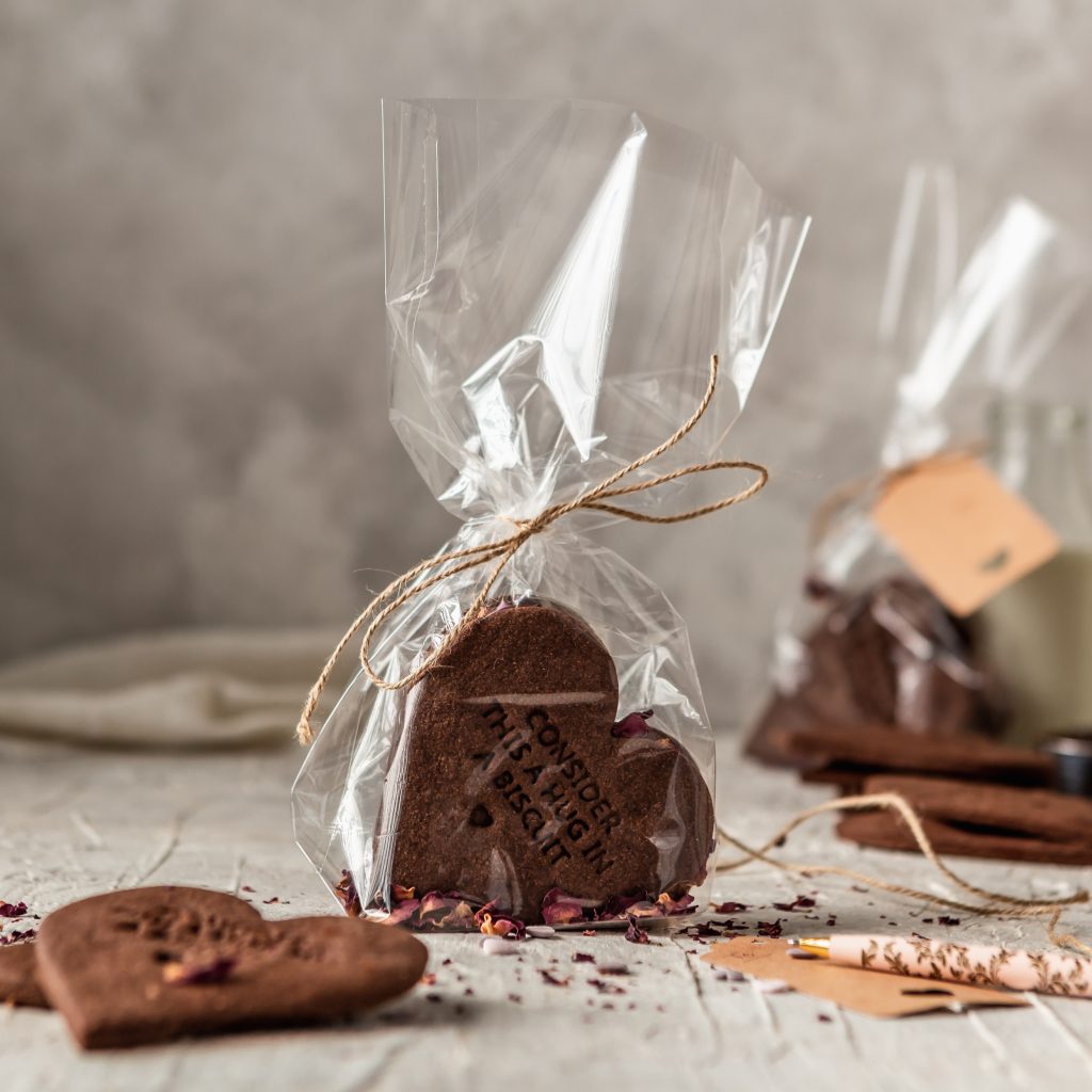 Chocolate & Peanut Butter Heart Biscuits – Sarah's Healthy Kitchen
