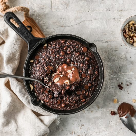 Nutella Baked Oats – Sarah's Healthy Kitchen